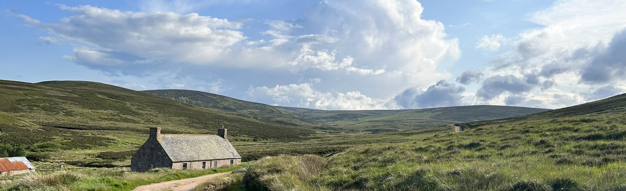 Spital Cottage, Glen Dye, and Charr Circular, Aberdeenshire, Scotland ...