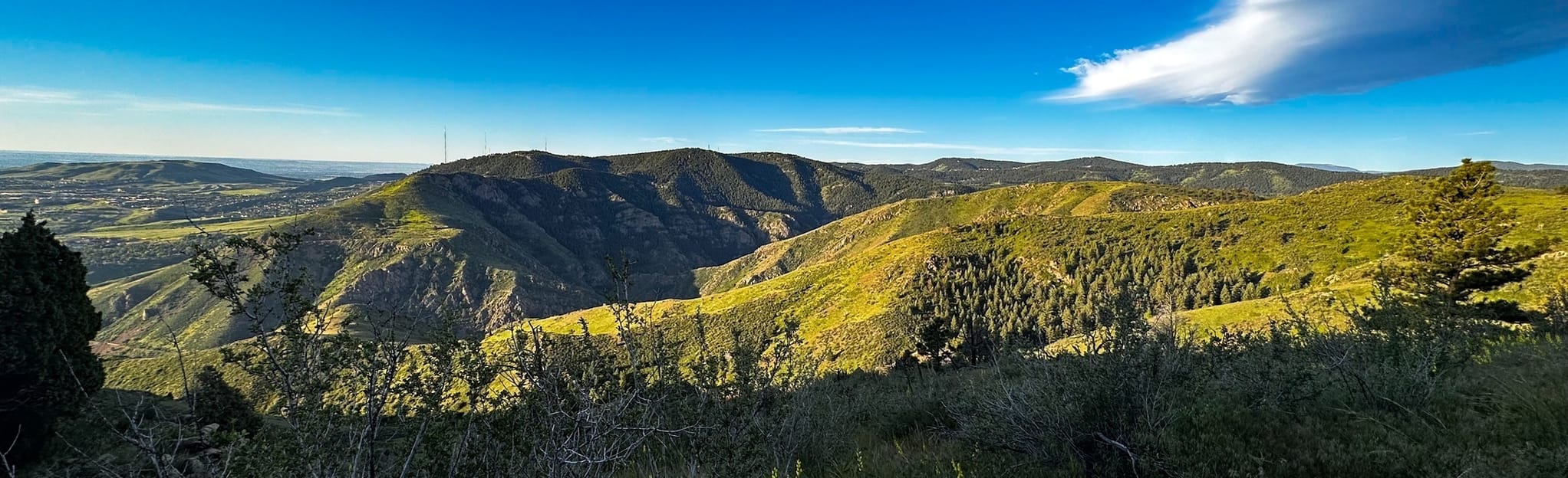 Cedar Gulch, Mount Galbraith, and Nightbird Trail, Colorado - 1,877 ...