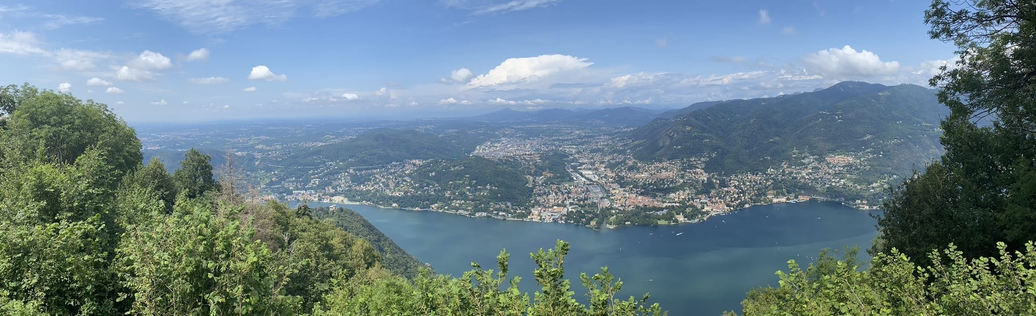 Brunate Funicular - Voltiano Lighthouse (Via Mule track to San Maurizio ...