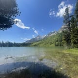 String Lake Trail to Leigh Lake Trailhead, Wyoming - 250 Reviews, Map ...