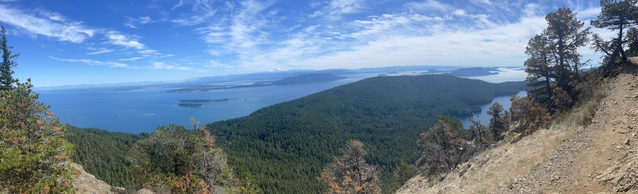 Mount Constitution via Cold Springs and Little Summit Trail, Washington ...