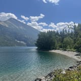 Boundary Bay from Waterton via Great Divide Trail, Alberta, Canada ...