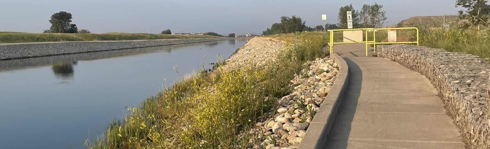 Chestermere to Ralph Klein Park via Western Headworks Canal Pathway ...