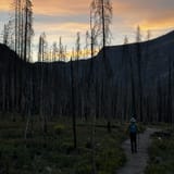Bear Lake Trailhead to North Inlet Trailhead via Flattop Mountain Trail ...