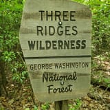 Three Ridges Loop via Appalachian Trail and Mau-Har Trail, Virginia ...