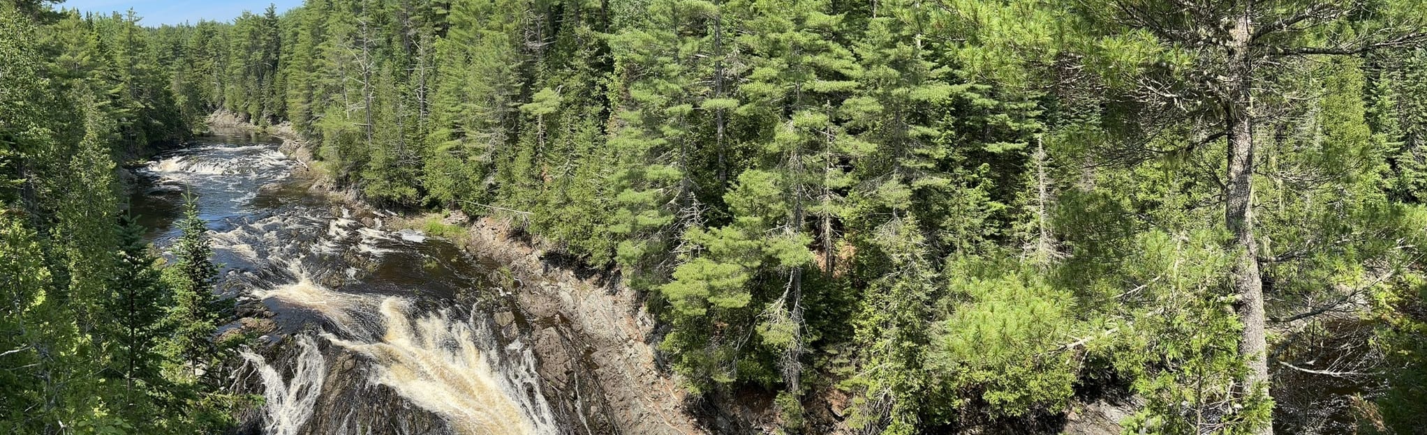 South Branch Oromocto Falls via Kirkpatrick Family Trail, New Brunswick ...