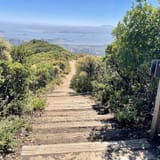 Verna Dunshee Trail and Plank Trail at Mount Tam East Peak, California ...