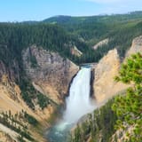 Inspiration Point, Yellowstone and Crystal Falls via North Rim Trail ...
