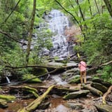 Upper Chattahoochee Campground to Horse Trough Falls, Georgia - 114 ...