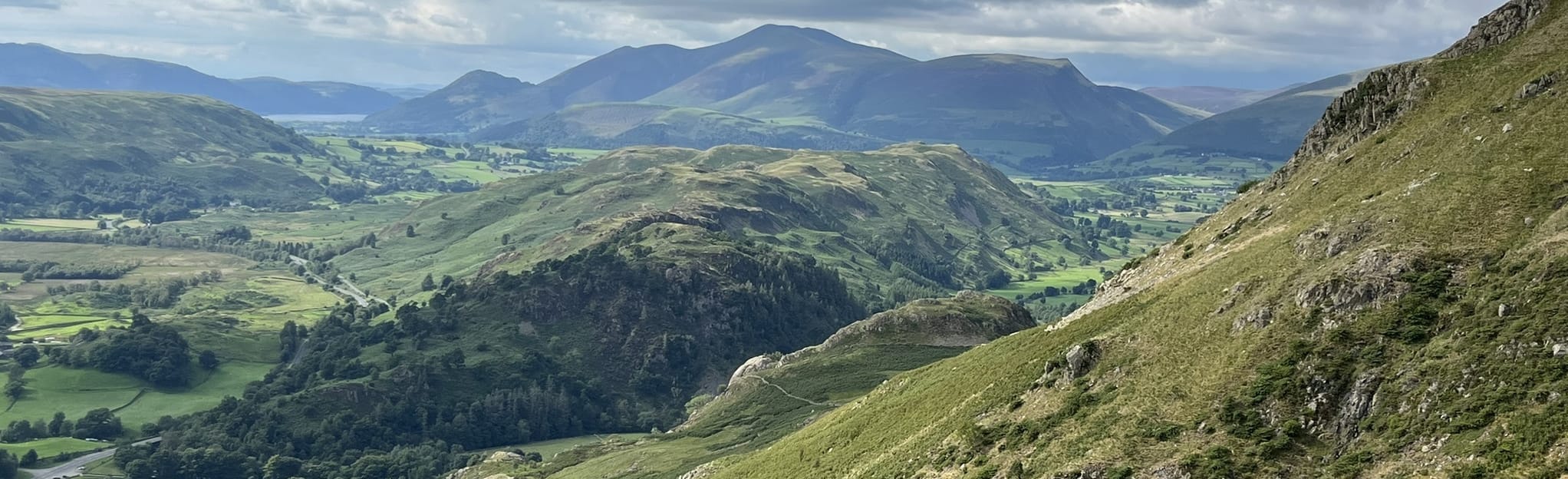 Raise and White Side via Stybeck Waterfall, Cumbria, England - 6 ...