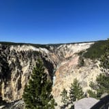 Inspiration Point, Yellowstone and Crystal Falls via North Rim Trail ...