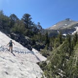 Matlock Lake via Kearsarge Pass and Matlock Lake Trail, California ...