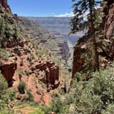 North Kaibab Trail to Supai Tunnel and Coconino Overlook, Arizona - 602 ...