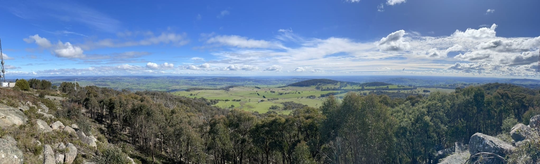 Mount Wombat Lookout Track via Pinniger Cairn, Victoria, Australia - 25 ...