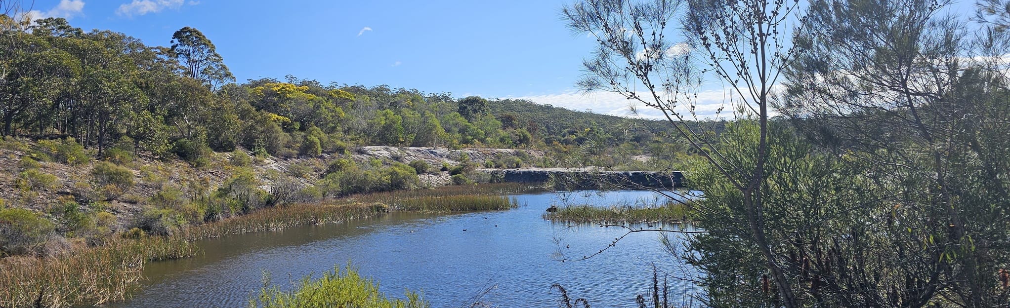 Woy Woy Waterfall Pool via Tunnel Trail, New South Wales, Australia ...