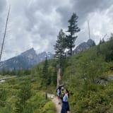 String Lake Trail to Leigh Lake Trailhead, Wyoming - 250 Reviews, Map ...