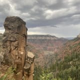 North Kaibab Trail to Supai Tunnel and Coconino Overlook, Arizona - 623 ...