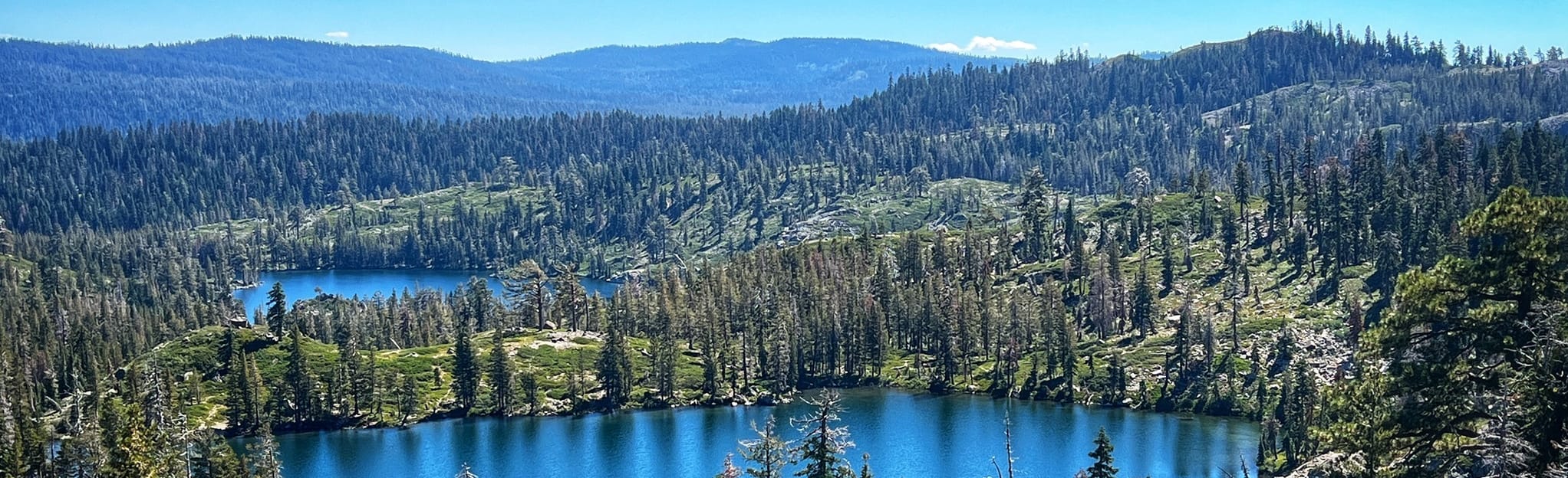 Lake Basin Trail to Long Lake to Round Lake Trail Loop, California - 80 ...