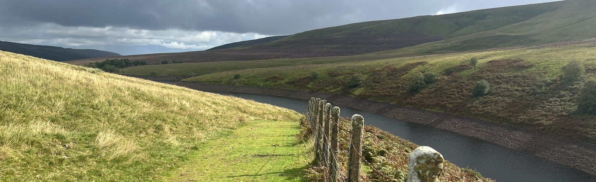 Grwyne Fawr Reservoir, Rhos Dirion, and Chwarel Y Fan Circular, Powys ...