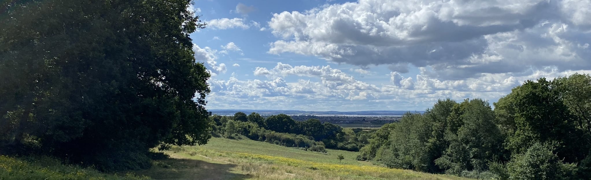 Hadleigh Castle Country Park Blue Walk Circular, Essex, England - 6 ...