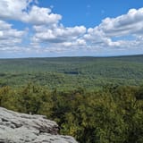 Chimney Rocks via Hermitage and Appalachian National Scenic Trail ...