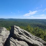 Chimney Rocks via Hermitage and Appalachian National Scenic Trail ...