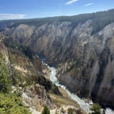 Inspiration Point, Yellowstone and Crystal Falls via North Rim Trail ...