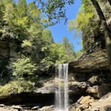 Greeter Falls Loop and Greeter Trail to Alum Gap, Tennessee - 1,017 ...