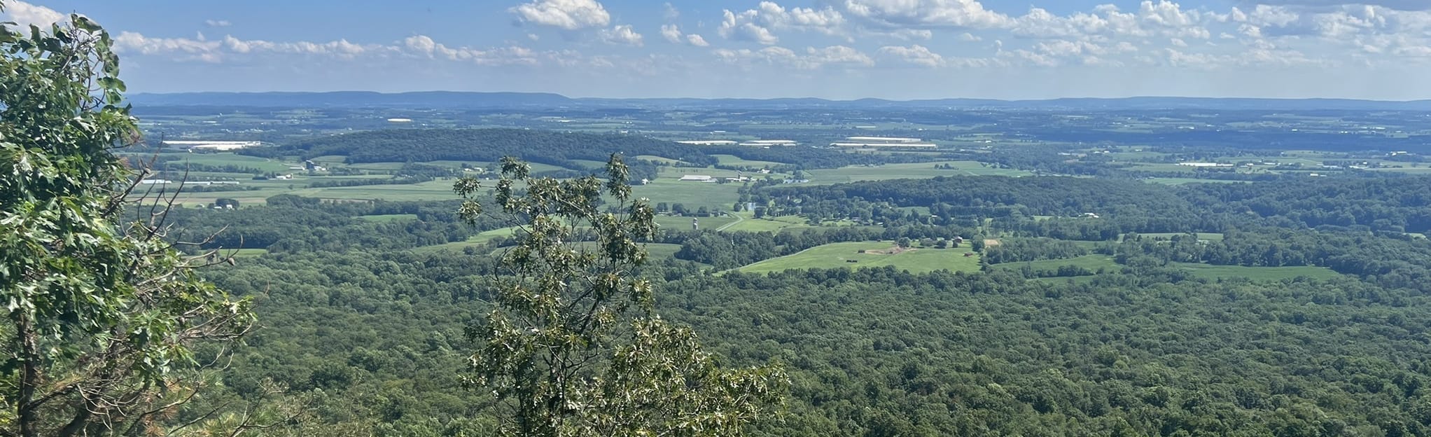 PA 183 South to Kimmel Lookout via Appalachian Trail, Pennsylvania ...