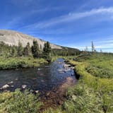 Blue Lake and Little Blue Lake via Mitchell Lake Trail, Colorado ...