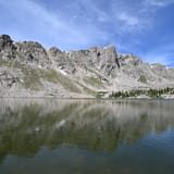 Mirror Lake via Corral Creek, Mummy Pass, and Mirror Lake Trail ...