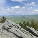 Chimney Rocks via Hermitage and Appalachian National Scenic Trail ...