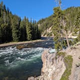 North Rim Trail, Red Rock Point, Lookout Point, and Grand View, Montana ...