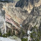 Inspiration Point, Yellowstone and Crystal Falls via North Rim Trail ...