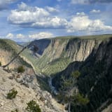 Inspiration Point, Yellowstone and Crystal Falls via North Rim Trail ...