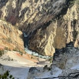 Inspiration Point, Yellowstone and Crystal Falls via North Rim Trail ...