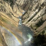 Inspiration Point, Yellowstone and Crystal Falls via North Rim Trail ...