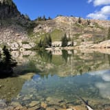 Cecret Lake via Upper Albion Meadows and Cecret Lake Trail, Utah ...