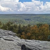 Chimney Rocks via Hermitage and Appalachian National Scenic Trail ...