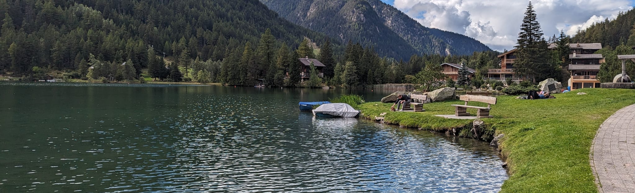 Via Alpina Red Trail, Segment 115: Champex - Bourg-St-Pierre, Valais ...