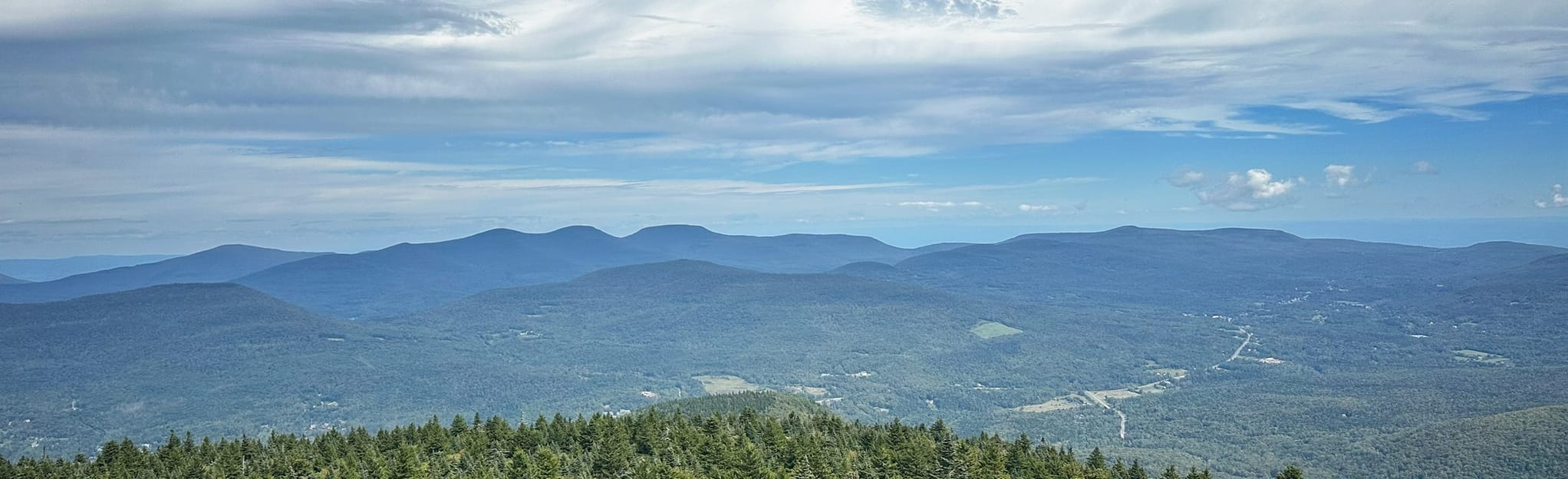 Hunter Mountain and Southwest Hunter Mountain Loop via Spruceton Road ...
