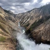 Inspiration Point, Yellowstone and Crystal Falls via North Rim Trail ...