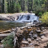 Copeland Falls via Copeland Lake and Hidden Falls Trail, Colorado - 244 ...