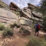 Raspberry Mountain Trail via Ring the Peak Trail, Colorado - 1,745 ...