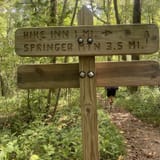 Appalachian Approach Trail to Springer Mountain, Georgia - 1,056 ...