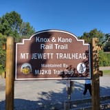 Mt. Jewett to Kinzua Bridge State Park via Knox and Kane Rail Trail ...
