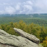Chimney Rocks via Hermitage and Appalachian National Scenic Trail ...