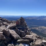 The Keyhole and Longs Peak via Longs Peak Trail, Colorado - 3,047 ...