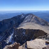The Keyhole and Longs Peak via Longs Peak Trail, Colorado - 3,019 ...