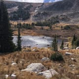 Blue Lake and Little Blue Lake via Mitchell Lake Trail, Colorado ...
